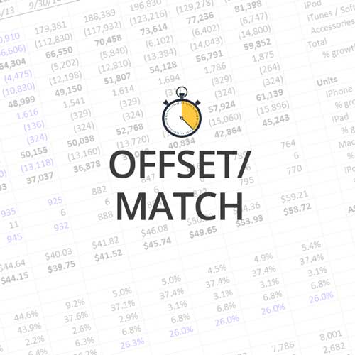 OFFSET MATCH in Excel | Data Validation Lesson (Part 1)