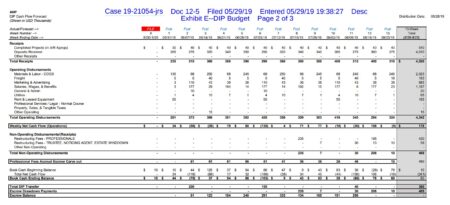 13-Week Cash Flow Model (TWCF) | Template Example