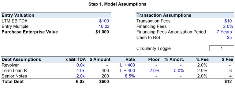 Basic LBO Model Test | 1-Hour Tutorial