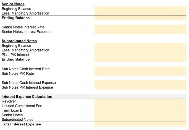 Standard LBO Modeling Test | 90-Minute Tutorial