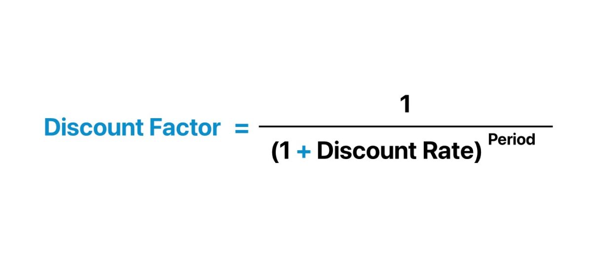 Discount Factor (DCF) | Formula + Calculator