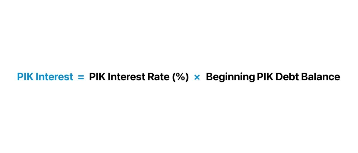 PIK Interest (Paid-in-Kind) | Formula + Calculator