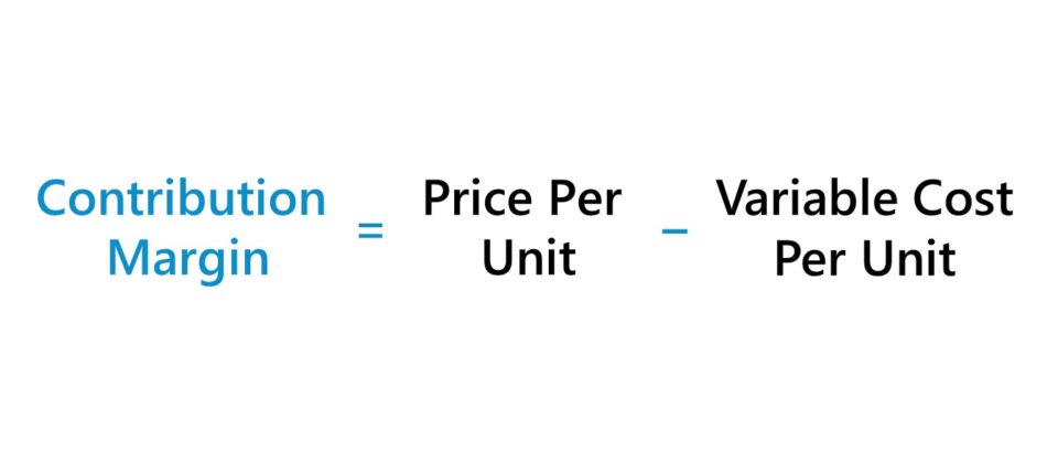 Contribution Margin Formula Calculator