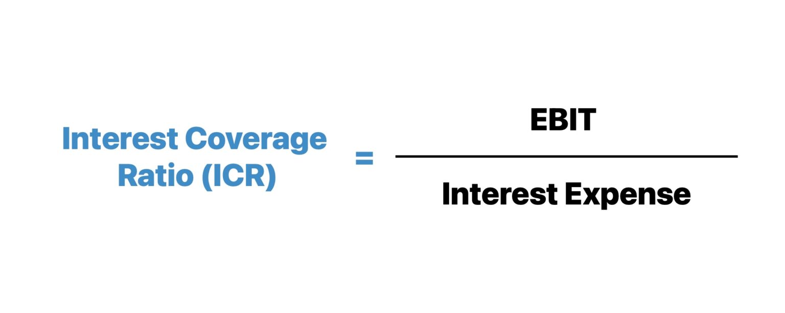 Interest Coverage Ratio (ICR) | Formula + Calculator