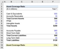 Asset Coverage Ratio | Formula + Calculator