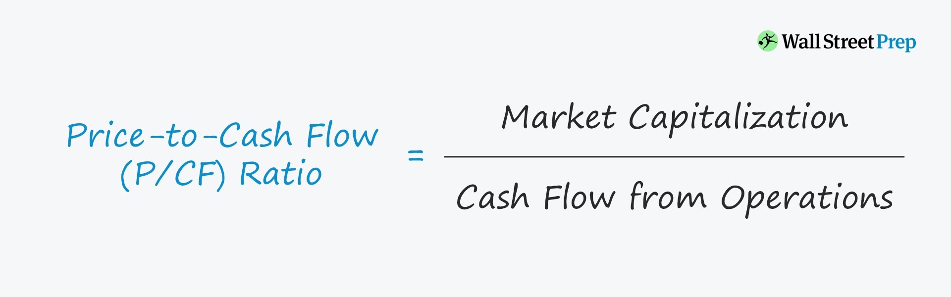 Price To Cash Flow Ratio P CF Formula Calculator