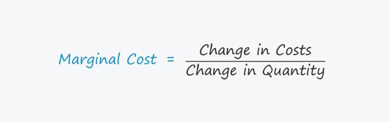 Marginal Cost | Formula + Calculator