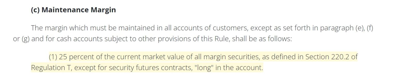 Maintenance Margin | Formula + Calculator