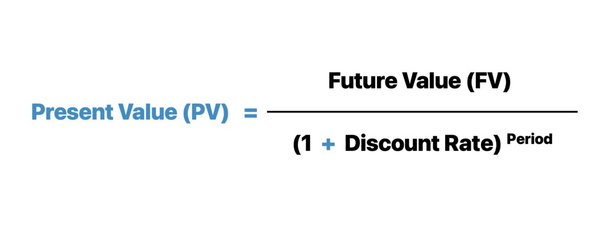 Present Value (PV) | Formula + Calculator