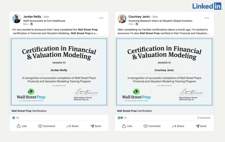 Financial Modeling Certification | Top Self-Study Program