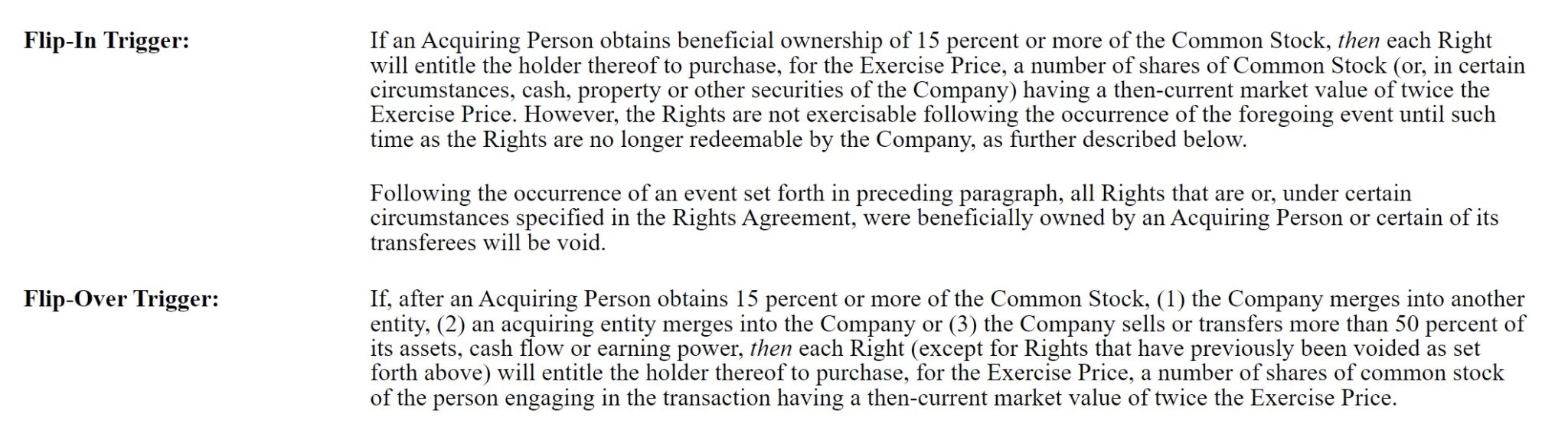 Poison Pill Defense | M&A Definition + Examples