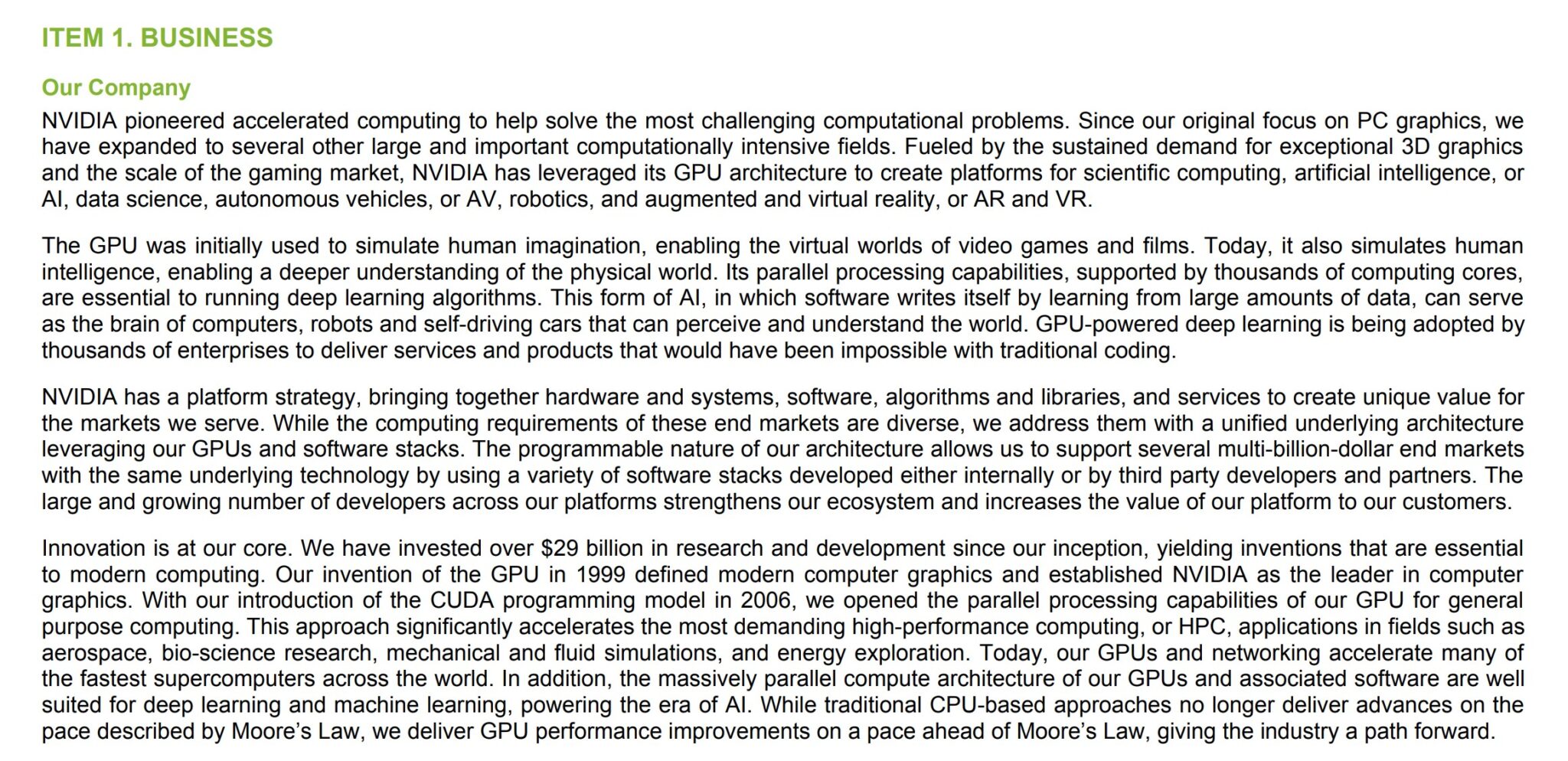 NVIDIA Valuation Model | DCF Template