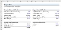 Merger Model | M&A Training Tutorial + Excel Template