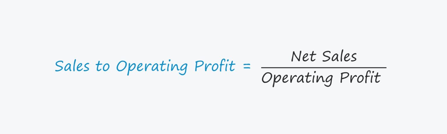 Sales to Operating Profit Ratio | Formula + Calculator