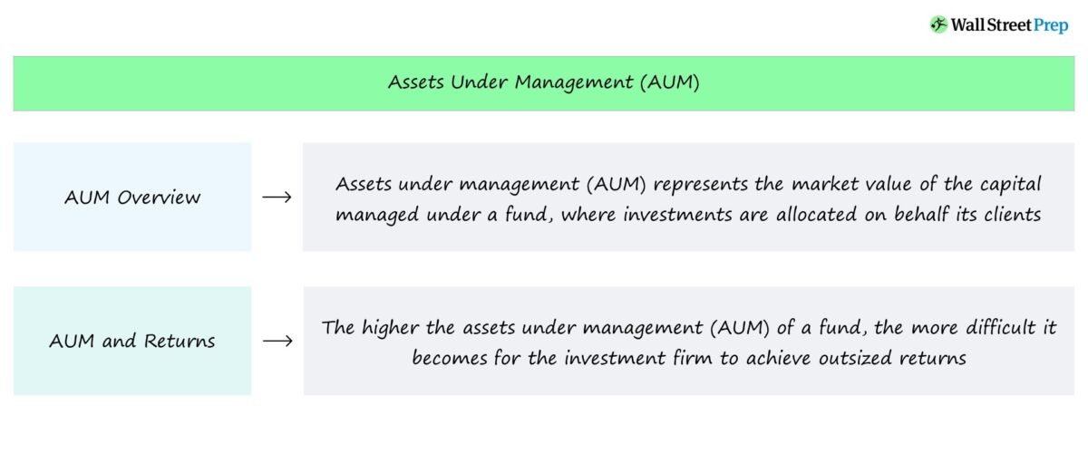 Assets Under Management (AUM) | Definition + Examples