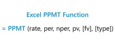 PPMT Function in Excel | Formula + Calculator