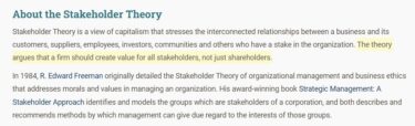 Stakeholders | Finance Definition + Business Examples