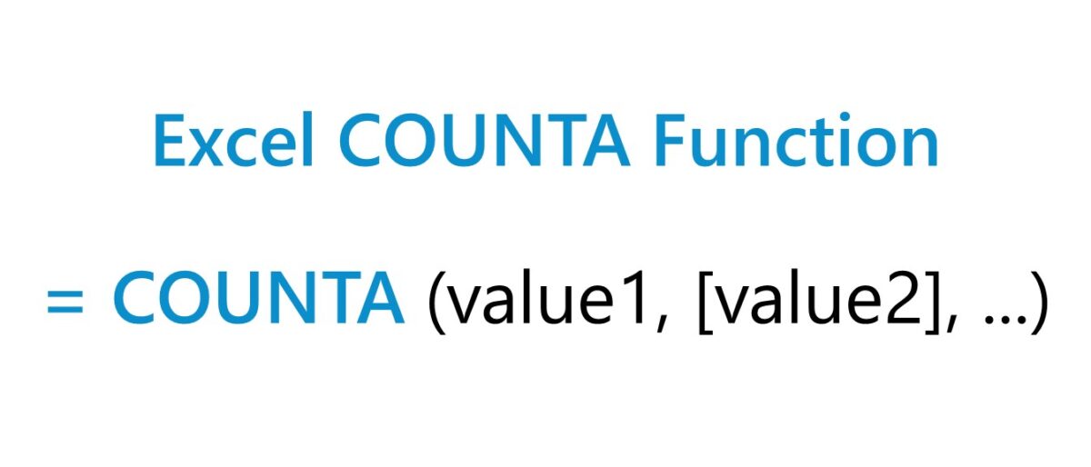 COUNTA Function in Excel | Formula + Calculator