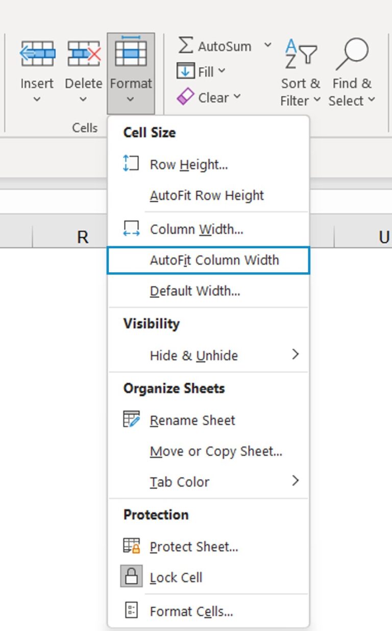 Adjust Column Width in Excel | Shortcut + Examples