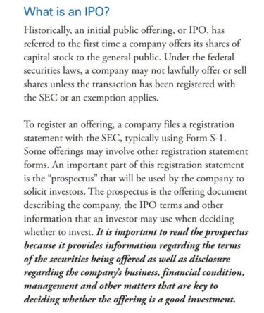 Initial Public Offering (IPO) | Definition + Process