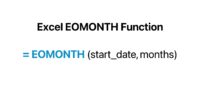 EOMONTH Function in Excel | Formula + Calculator