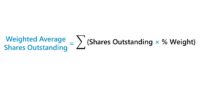 Weighted Average Shares Outstanding | Formula + Calculator