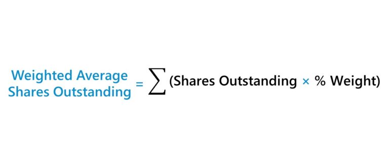 Weighted Average Shares Outstanding | Formula + Calculator