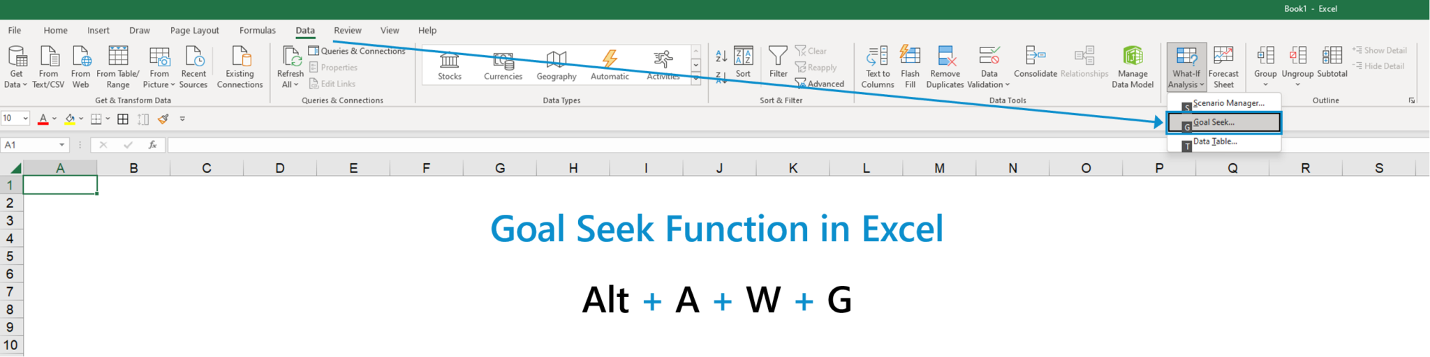 Goal Seek Function in Excel | Shortcut + Calculator
