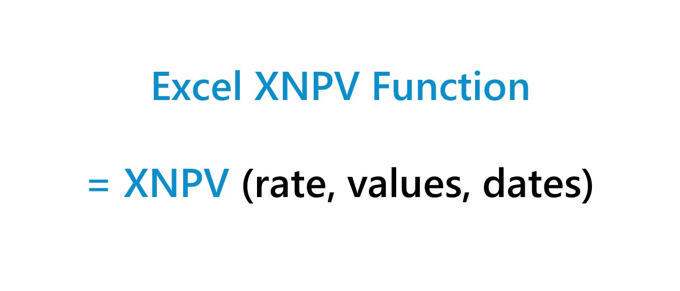 XNPV Function in Excel | Formula + Calculator