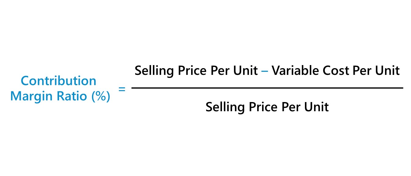 Contribution Margin Ratio CM Formula Calculator