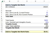 Debt to Tangible Net Worth | Formula + Calculator