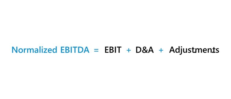Normalized EBITDA | Formula + Calculator