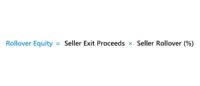 Rollover Equity | Formula + Calculator