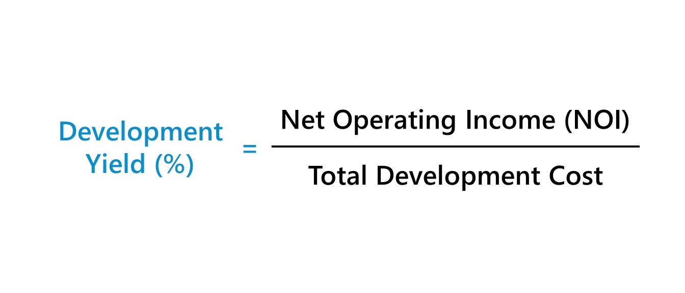 Development Yield | Formula + Calculator