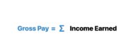 Gross Pay (Annual Wages) | Formula + Calculator