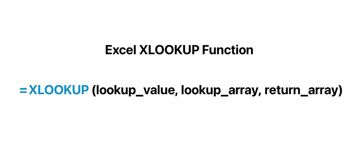 XLOOKUP Function in Excel | Formula + Calculator