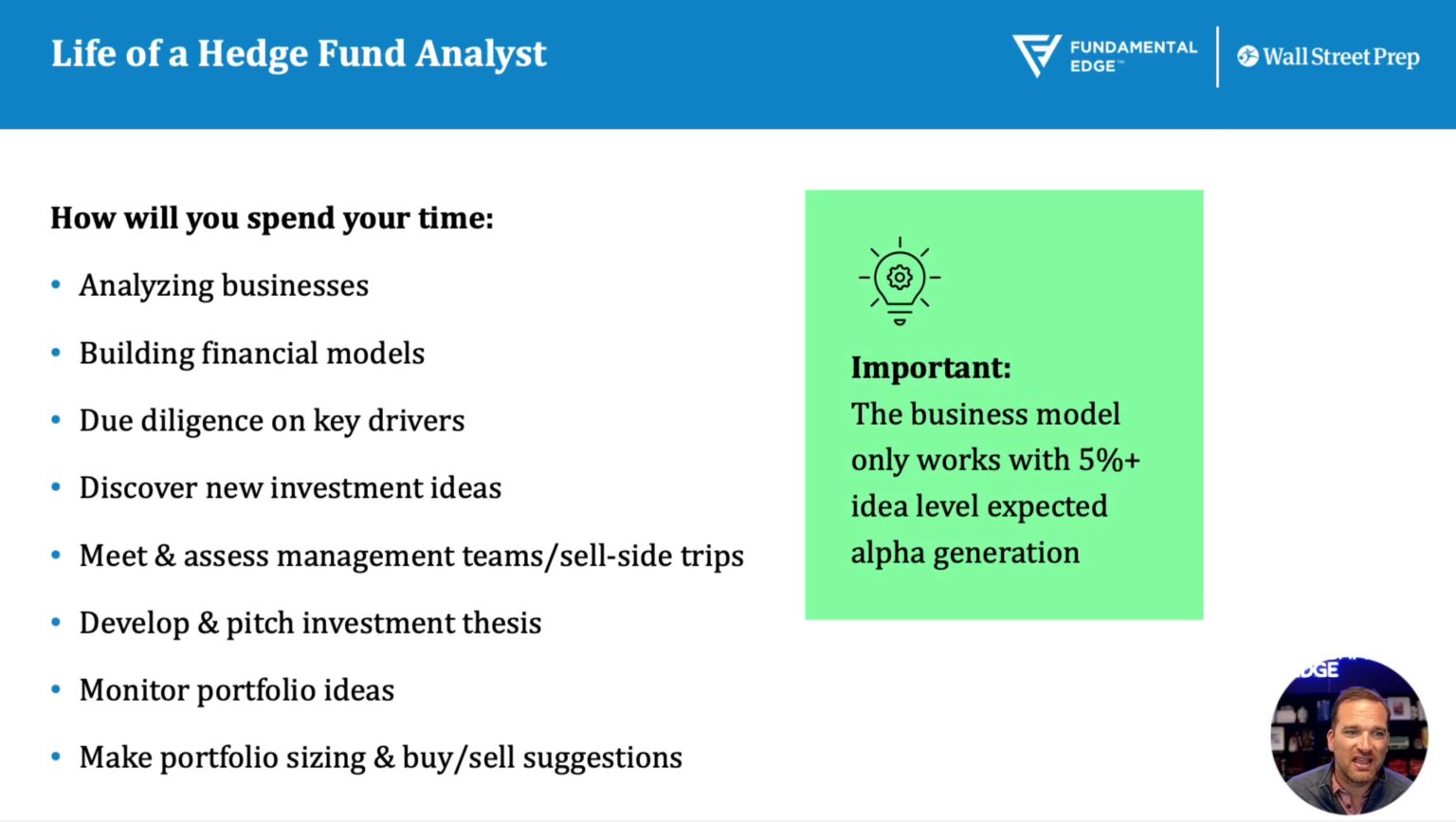 Hedge Fund Course | Top Analyst Training Program