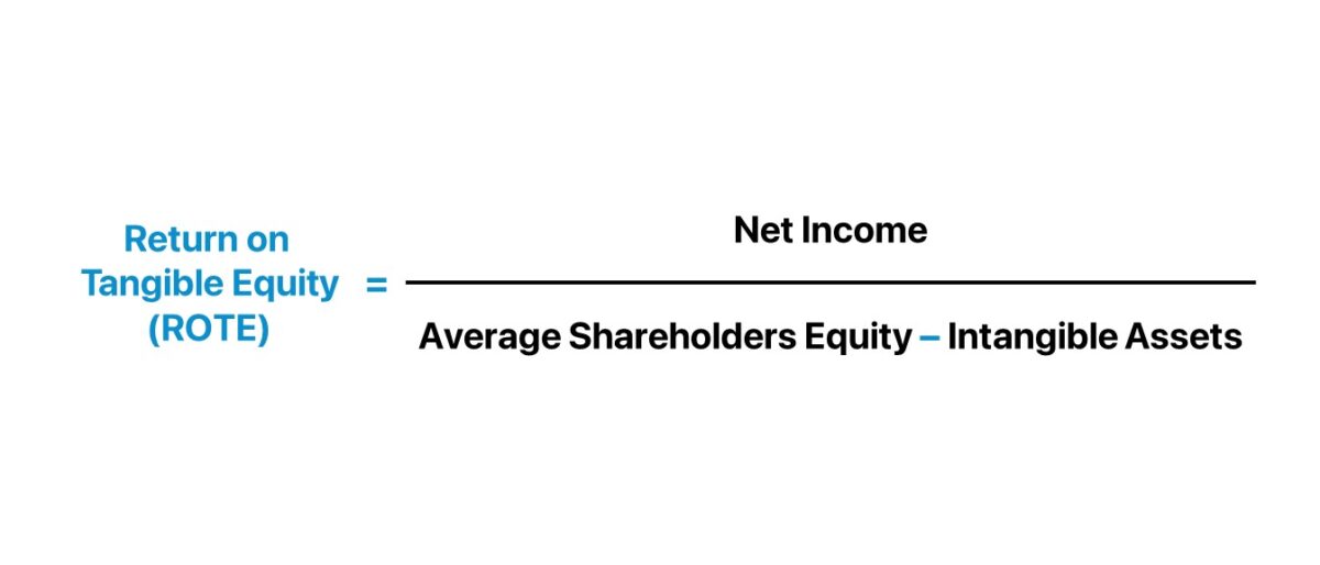 Return on Tangible Equity (ROTE) | Formula + Calculator