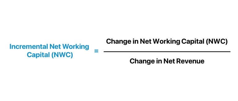 Incremental Working Capital | Formula + Calculator