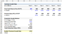 Terminal Growth Rate | Formula + Calculator