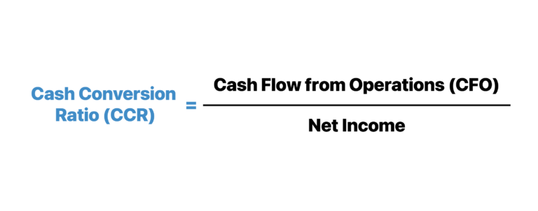 Cash Conversion Ratio (CCR) | Formula + Calculator