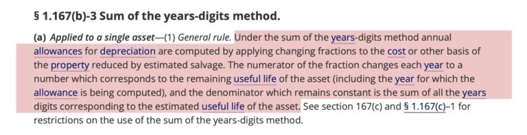 Sum of the Years Digits Method | Formula + Calculator