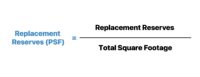 Replacement Reserves | Formula + Calculator