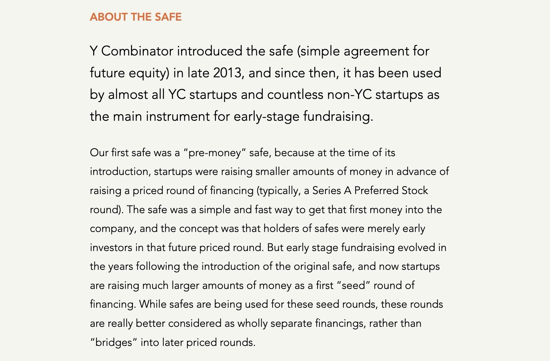 SAFE Note (Y Combinator) | Definition + Calculation Example
